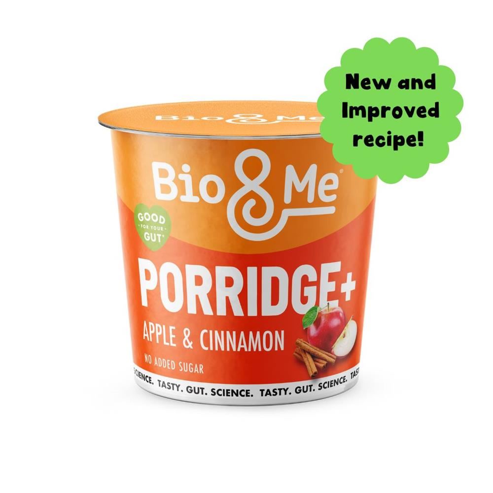 Bio&Me Apple & Cinnamon Gut Loving Porridge Pot 65g – Health Plus Living