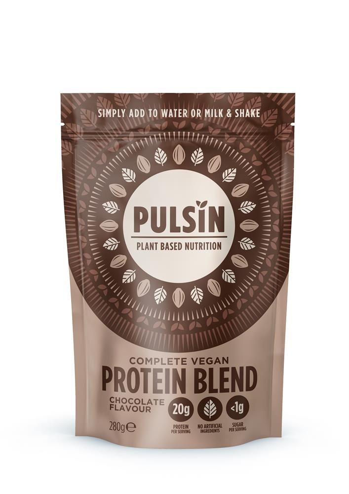 Pulsin Complete Vegan Protein Powder Chocolate 280g – Health Plus Living