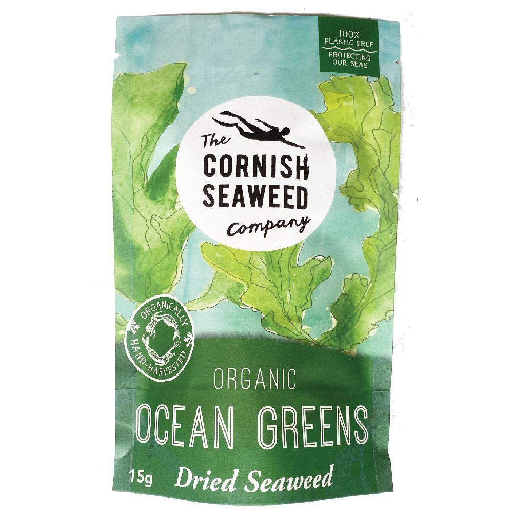 The Cornish Seaweed Company Organic Dried Sea Greens 15g – Health Plus ...
