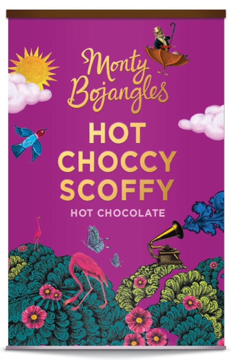 Monty Bojangles RFA Hot Choccy Scoffy Hot Chocolate 250g – Health Plus ...