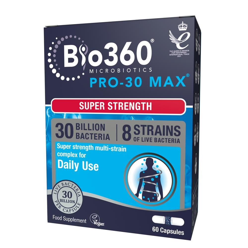 Bio 360 ro-30 Max (30 Billion Bacteria) 60 Capsules – Health Plus Living
