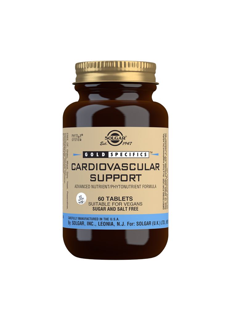 Solgar Gold Specifics Cardiovascular Support - 60 Tablets – Health Plus ...