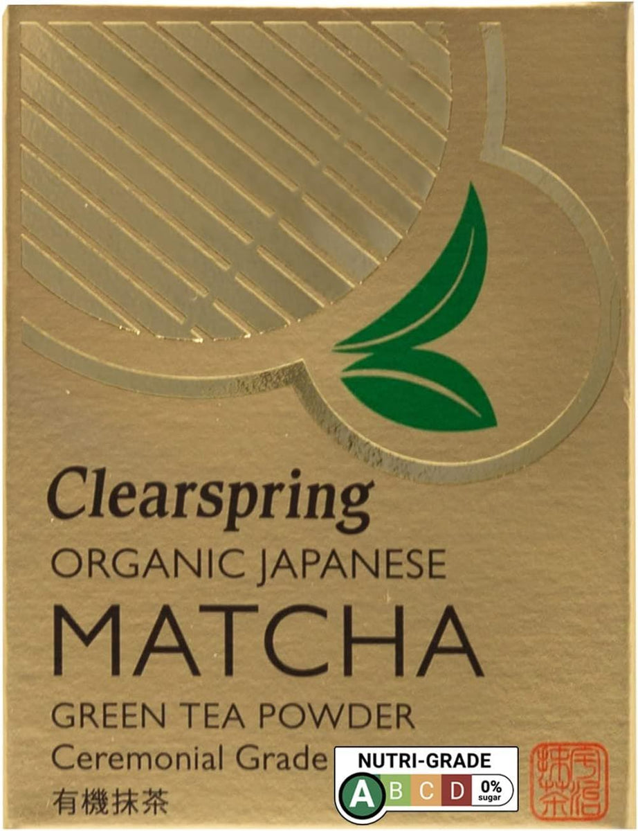 Clearspring Organic Japanese Matcha Green Tea Powder - Ceremonial Grad ...