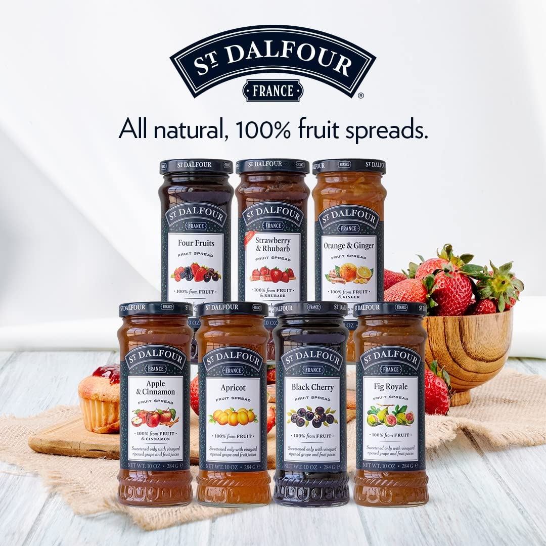 St. Dalfour Healthy Fruit Spread - All Flavours - 284g – Health Plus Living