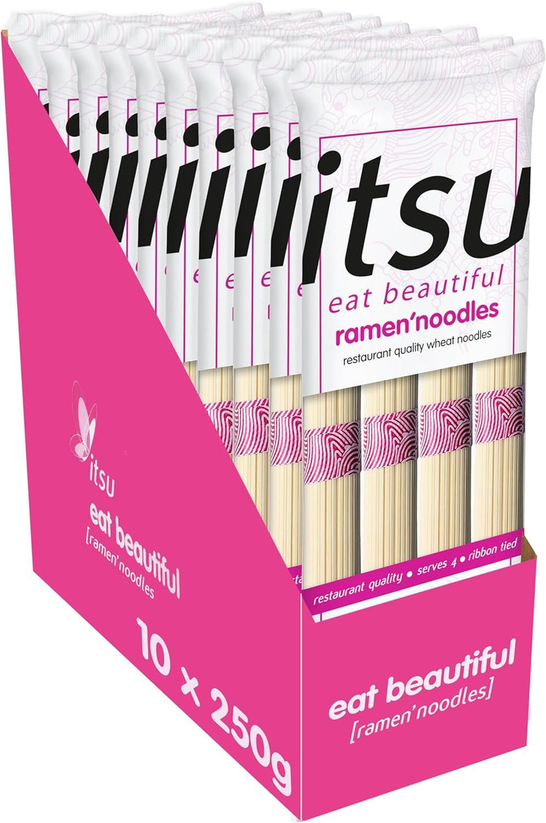 Itsu Ramen Noodles Multipack 250g - Pack of 10 – Health Plus Living