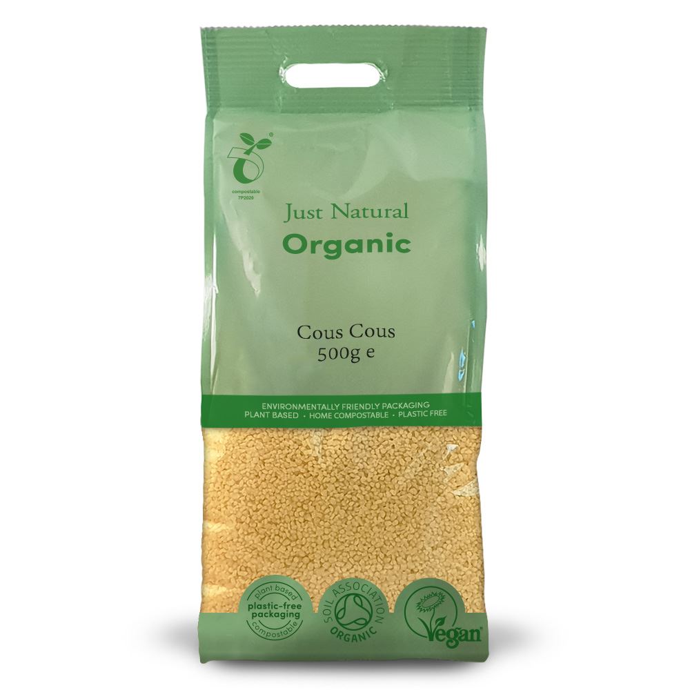 Just Natural Organic Organic Couscous 500g – Health Plus Living