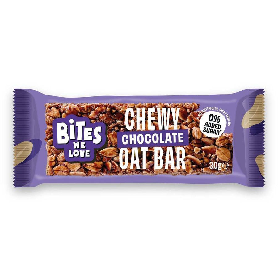 Bites We Love ocolate Chewy Oat Bars 30g - 16 Pack – Health Plus Living
