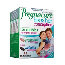 Vitabiotic Pregnacare His & Hers 60 Tablets – Health Plus Living