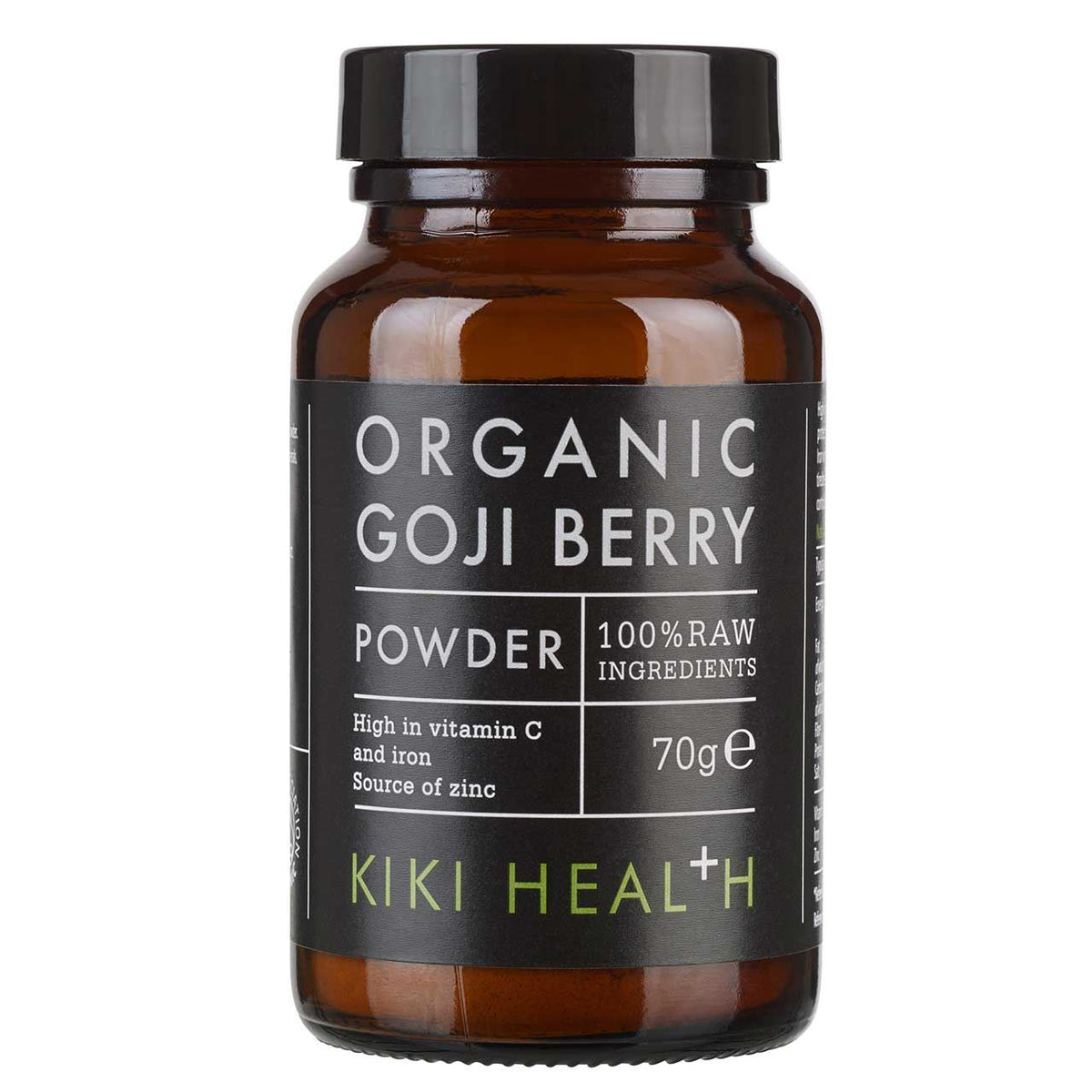 Kiki Health Organic Goji Berry Powder - 70g – Health Plus Living