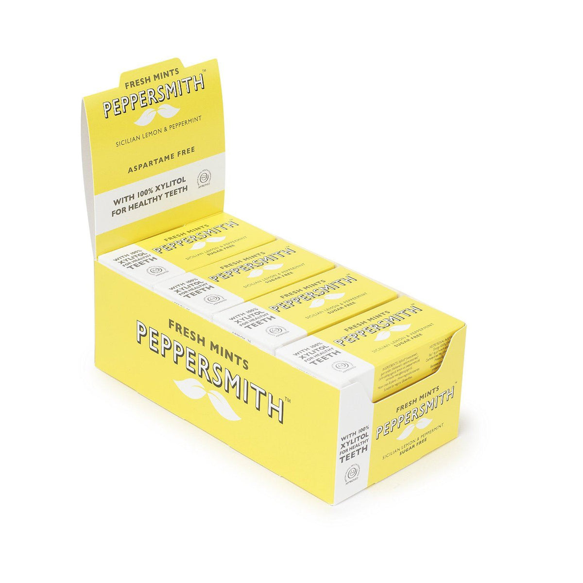 Peppersmith | Sicilian Lemon & Peppermint, (Pack of 12 = 300 Mints ...