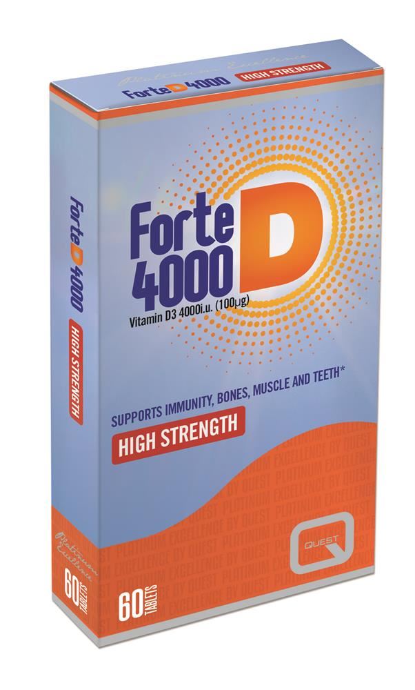 Quest Forte D 4000iu 60 Tablets – Health Plus Living