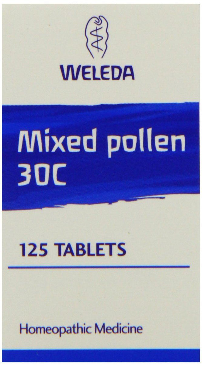 Weleda Mixed Pollen 30C - 125 Tablets – Health Plus Living