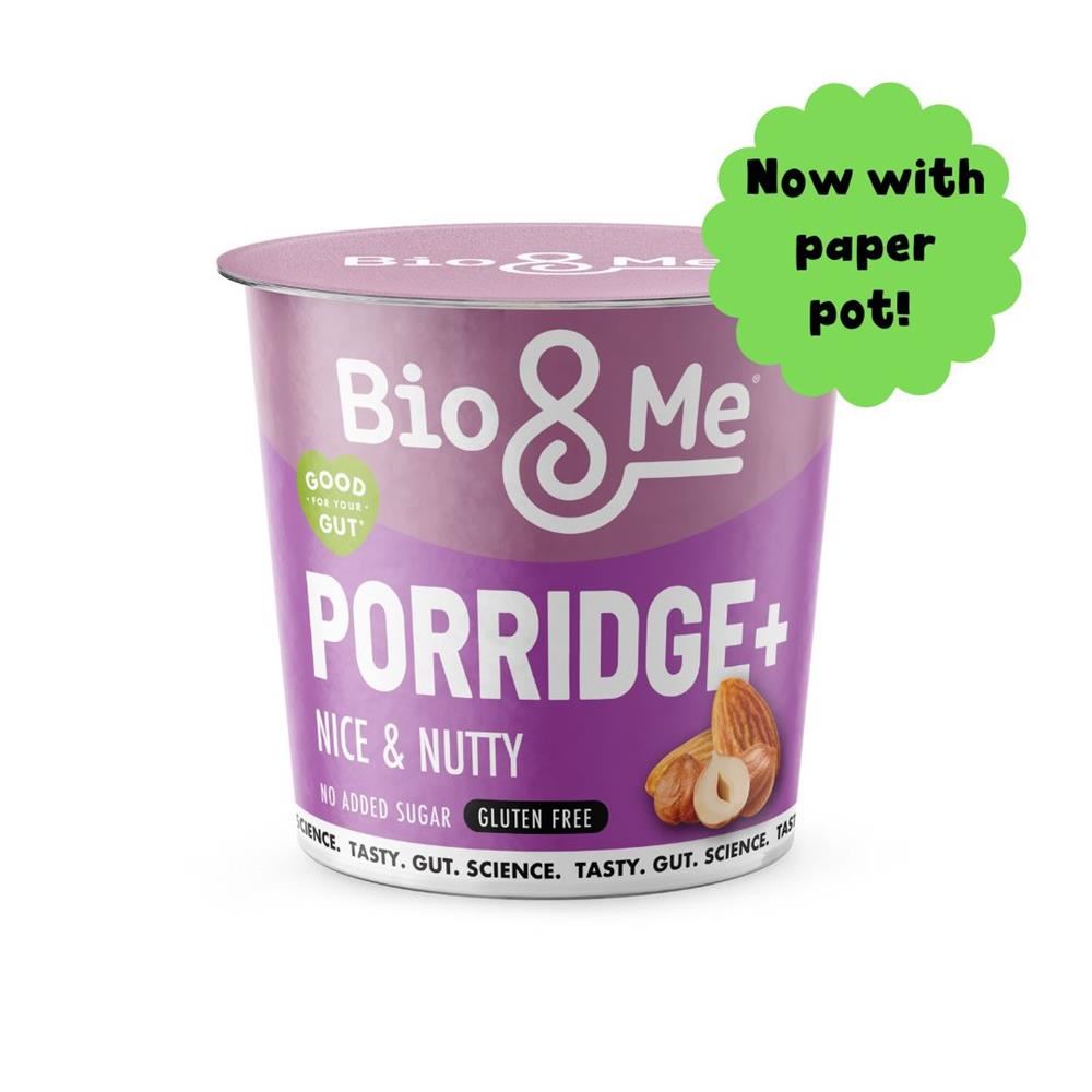 Bio&Me Nice & Nutty Gut-Loving Gluten Free Porridge Pot 58g – Health ...