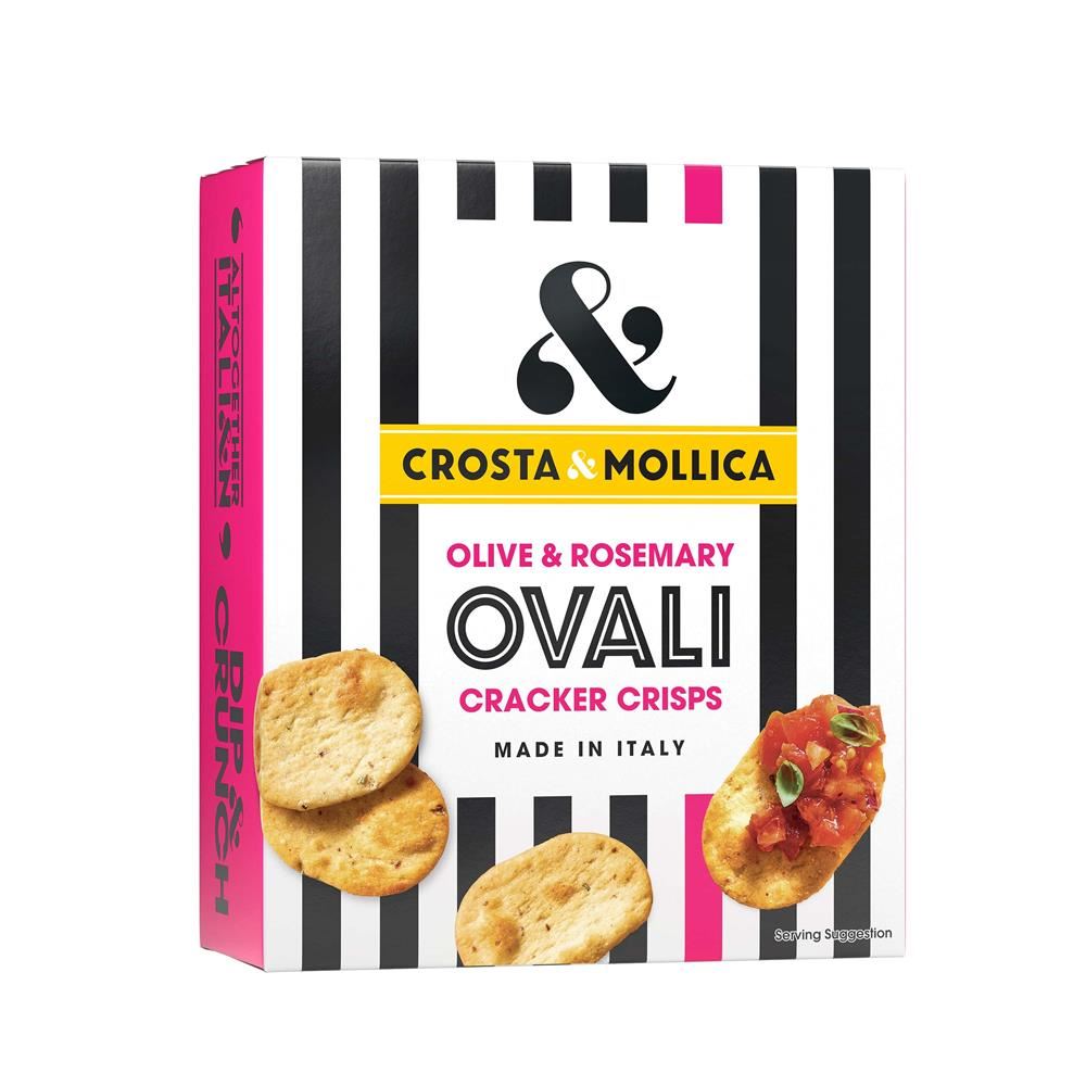 Crosta Mollica Crosta & Mollica Ovali - Olive & Rosemary 120g – Health ...