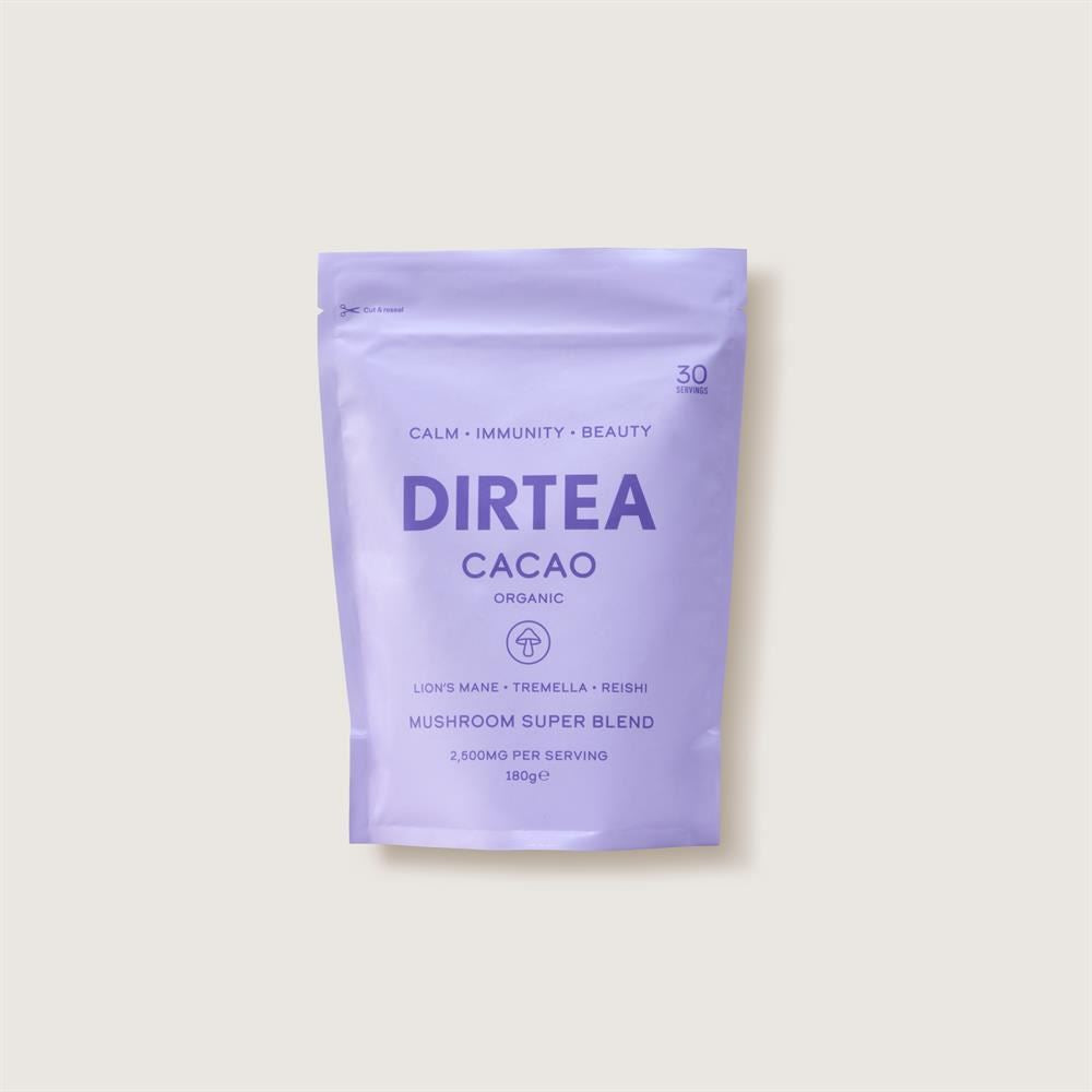 Dirtea Mushroom Cacao 180g – Health Plus Living
