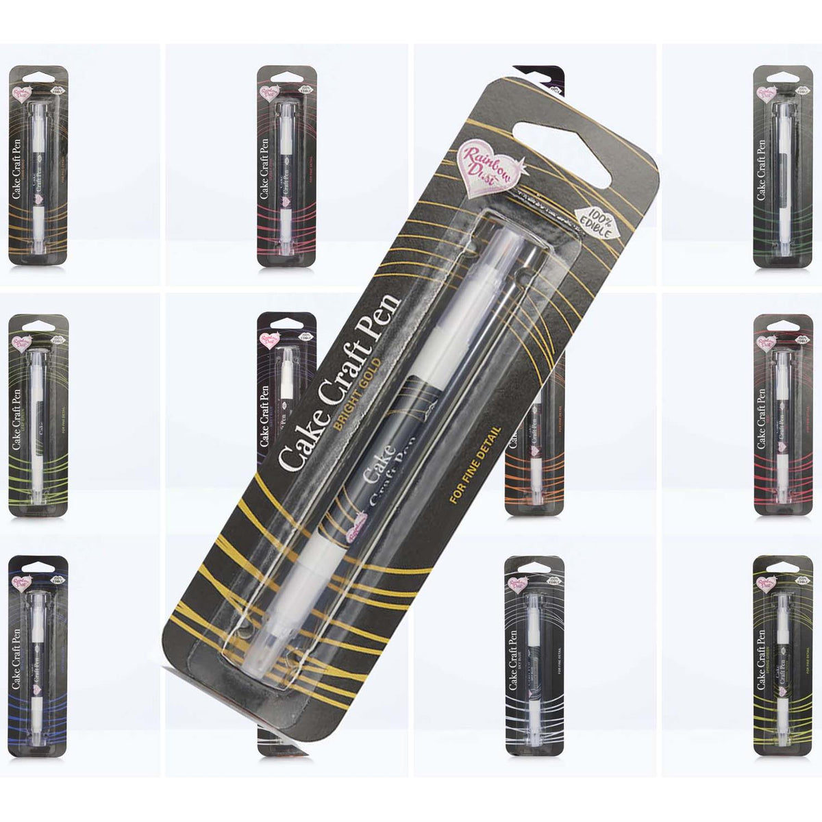 Rainbow Dust Cake Craft Pen - All Colours – Health Plus Living