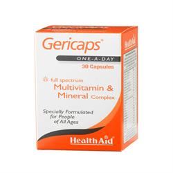 HealthAid Gericaps 30 Capsules – Health Plus Living