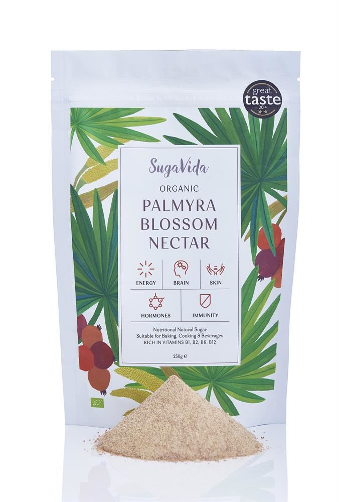 SugaVida's Nutritious Natural Palmyra Blossom Nectar Sugar 250g ...