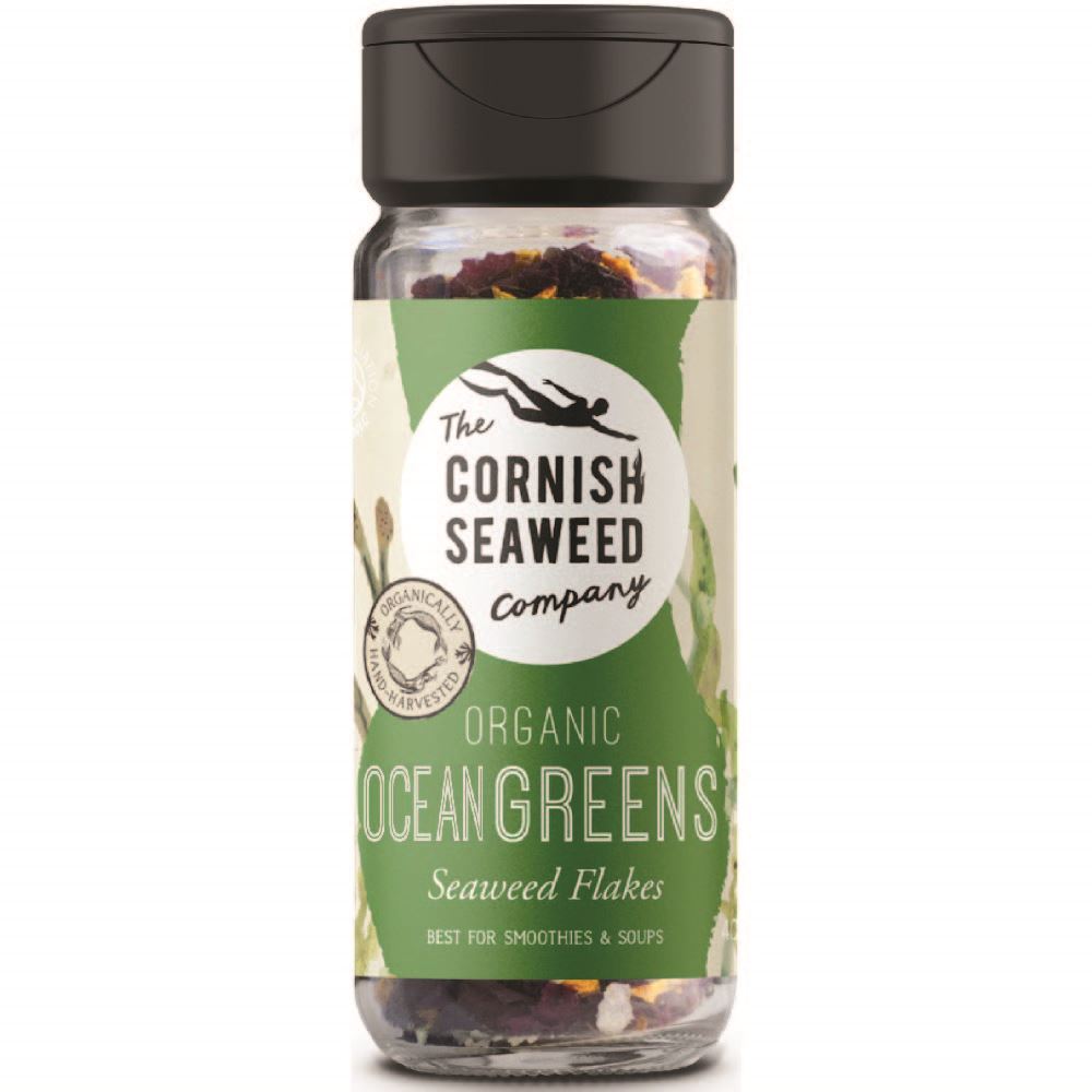 The Cornish Seaweed Company Ocean Greens Seaweed Flakes Shaker 20g ...