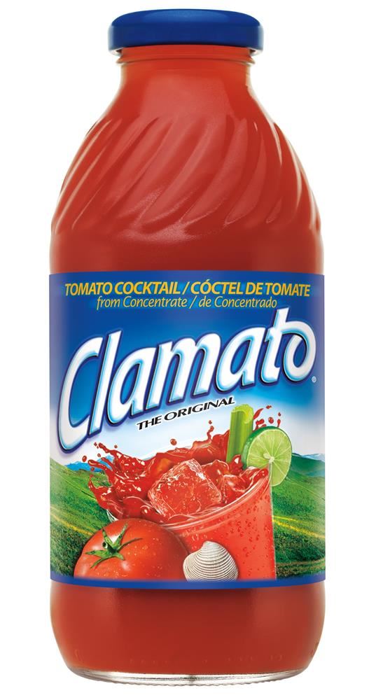 Clamato Tomato Cocktail Glass Bottle 473ml – Health Plus Living
