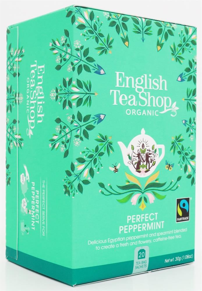 English Tea Shop Perfect Peppermint - 20 Tea Bag Sachets – Health Plus ...