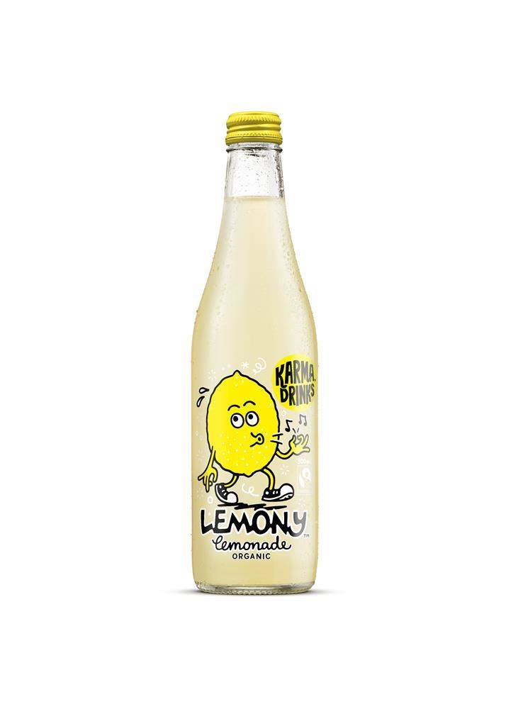 Karma Cola Lemony Lemonade Organic Fairtrade 300 ml Bottle - 6 Pack ...