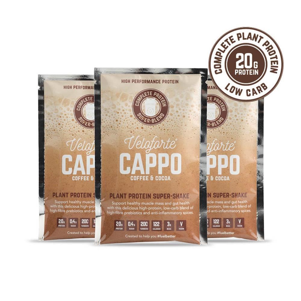 Veloforte Cappo Coffee & Cocoa Vegan Protein Shake 38g – Health Plus Living
