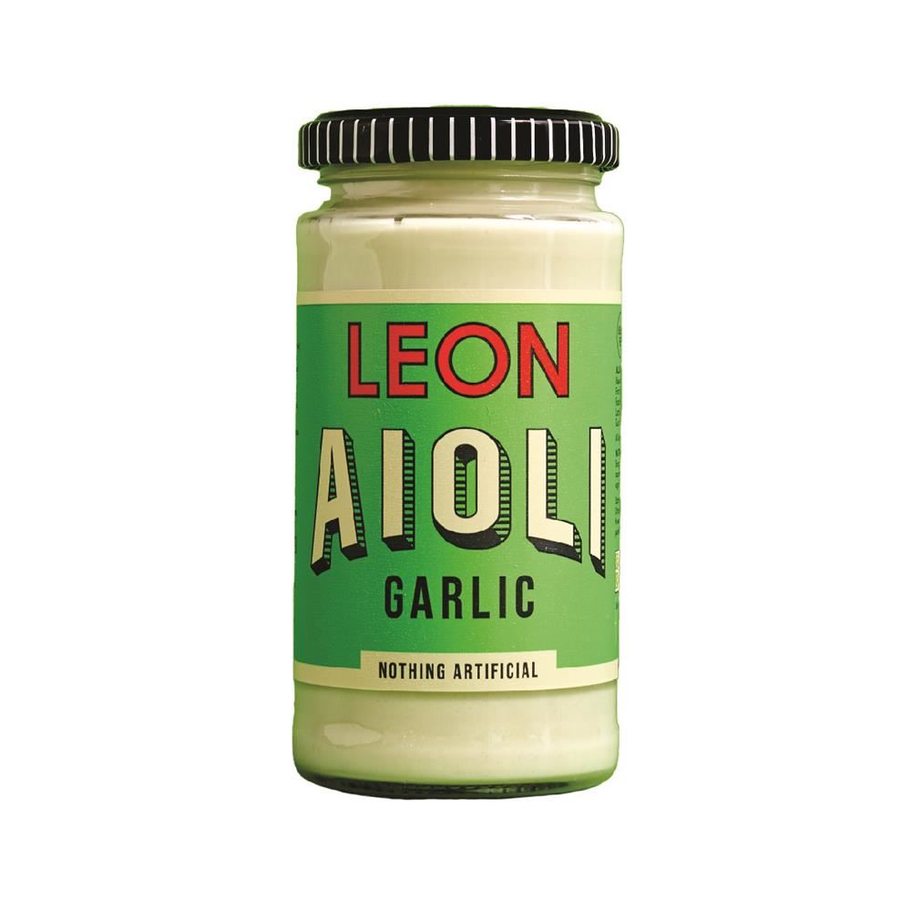 LEON Garlic Aioli 240ml – Health Plus Living