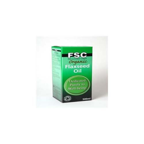 FSC Organic Flaxseed Oil 500ml – Health Plus Living
