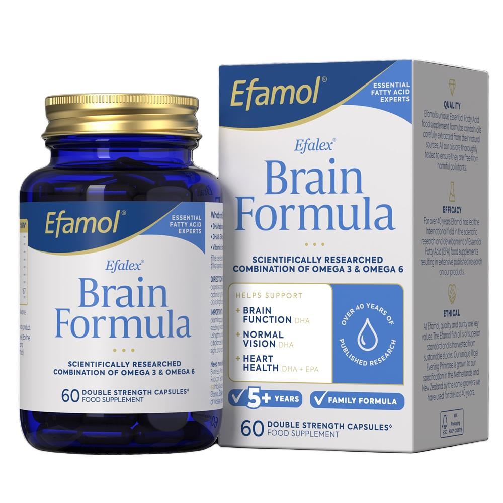 Efamol Efalex Brain Formula - 60 Capsules – Health Plus Living