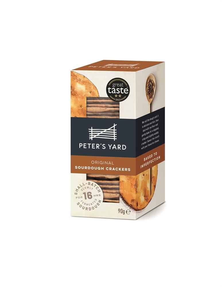 Peters Yard Original Sourdough Crackers 90g – Health Plus Living