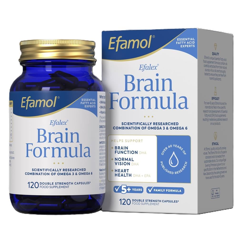 Efamol Efalex Brain Formula - 120 Capsules – Health Plus Living