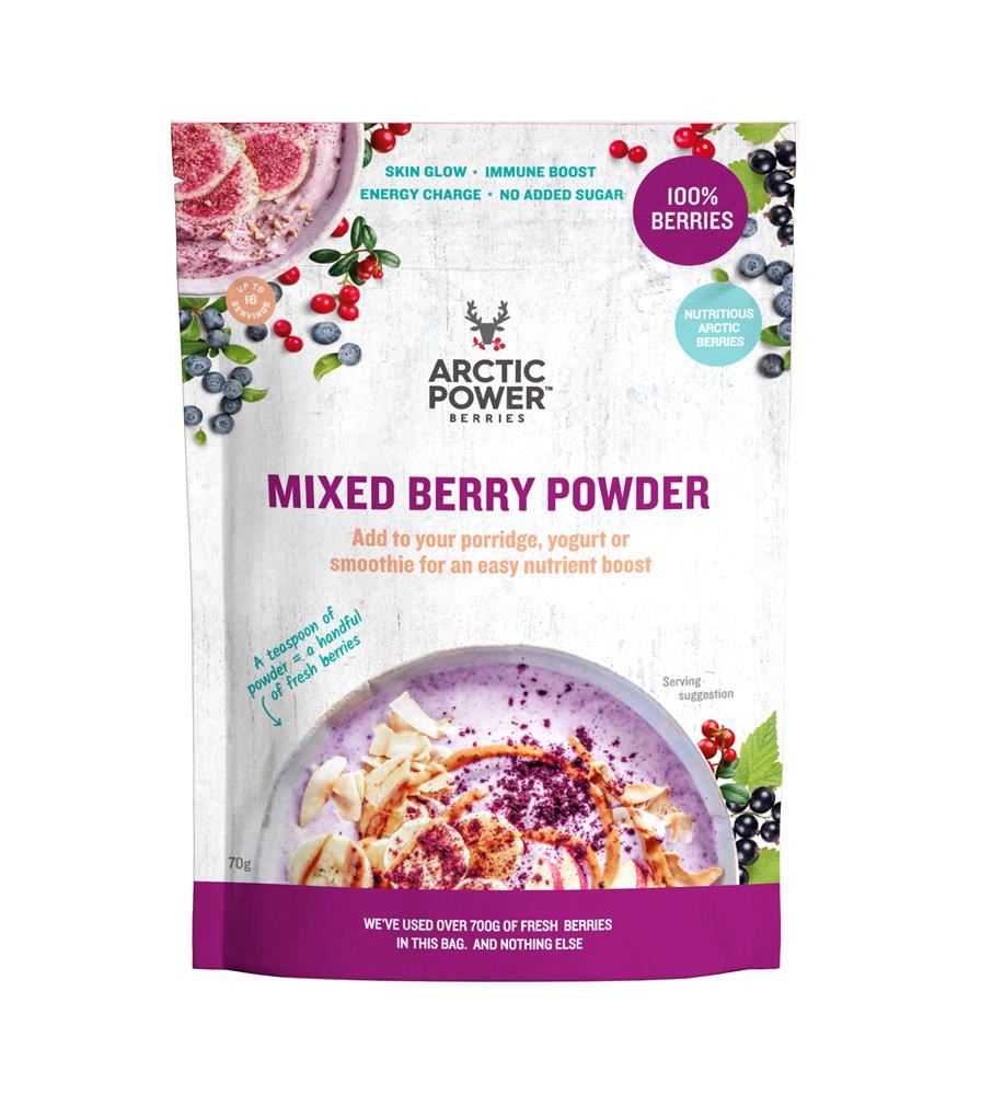 Arctic Power Berries Mixed Berry Powder 70g – Health Plus Living