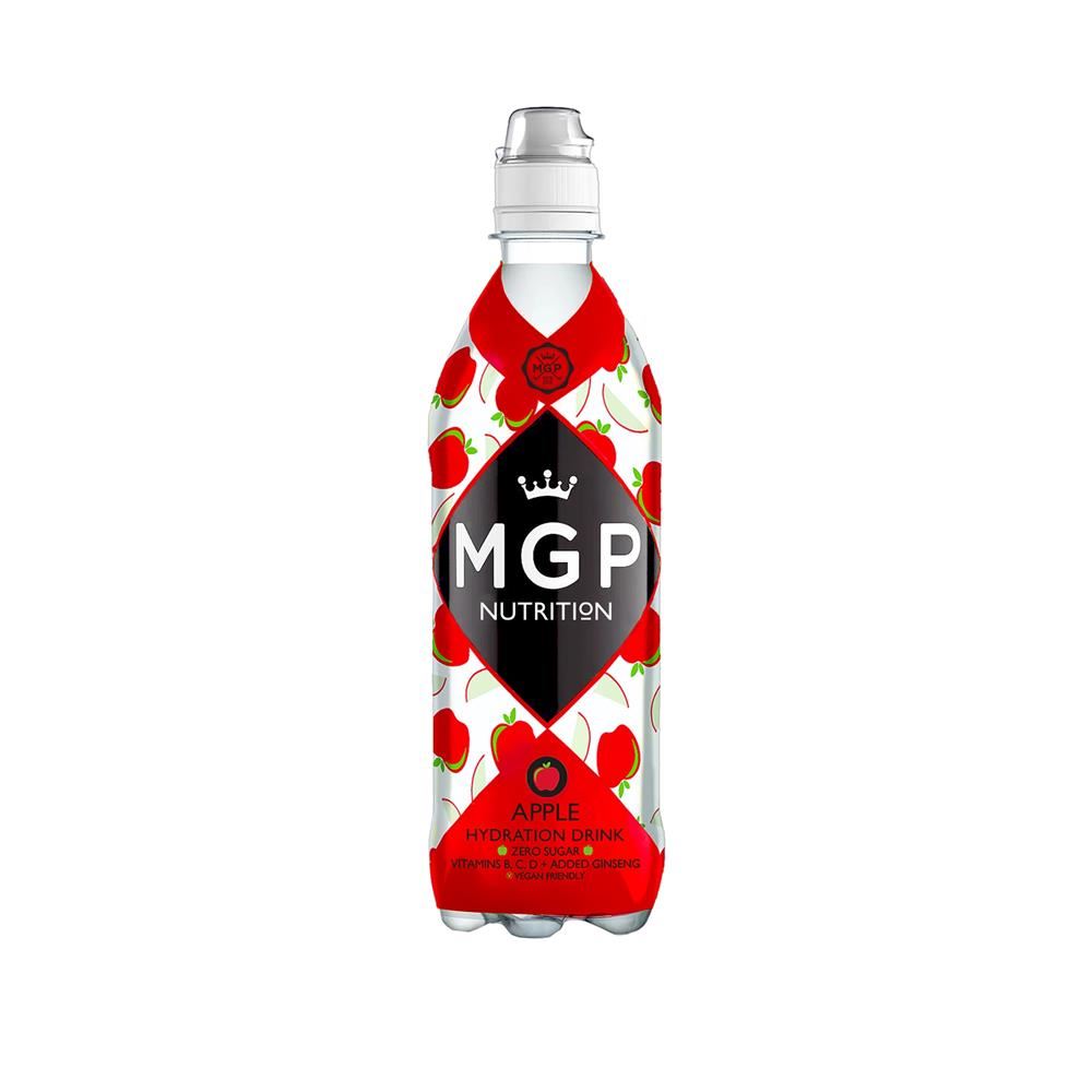 MGP Nutrition Apple Hydration Drink + 100mg Ginseng 500ml Vegan ...