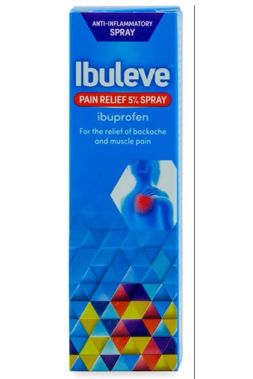 Ibuleve Pain Relief Spray Ibuprofen 5% 35ml – Health Plus Living