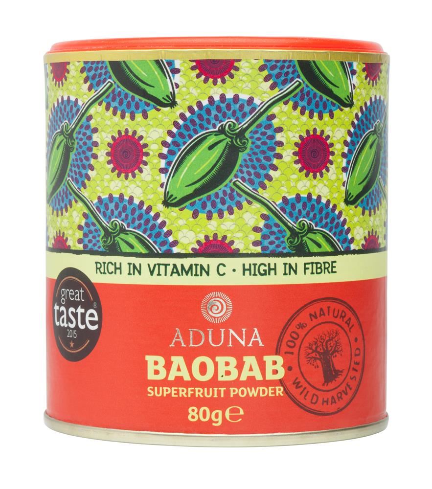 Aduna Superfoods Baobab Superfruit Powder 80g – Health Plus Living