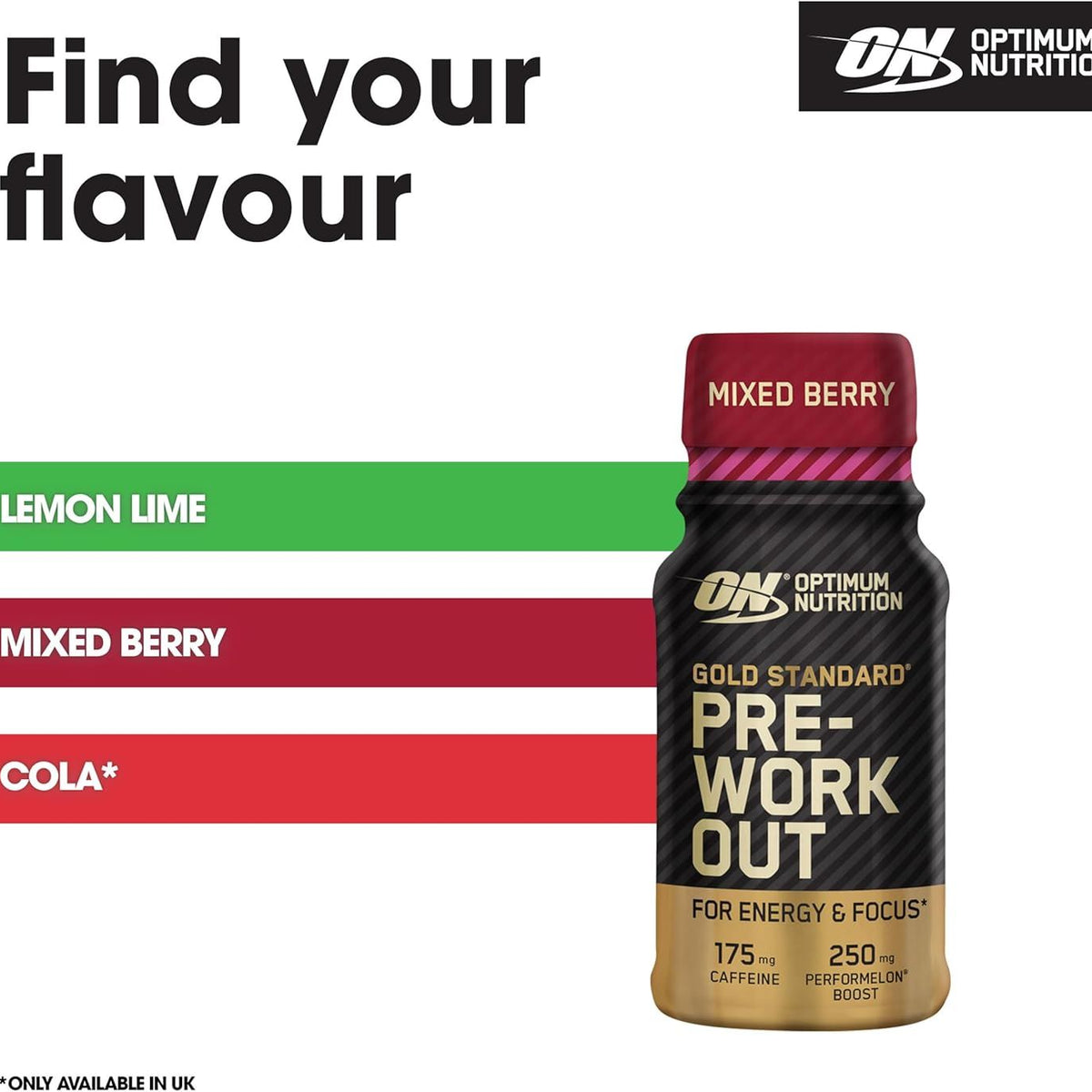 Optimum Nutrition Gold Standard Pre-Workout Shot 12x60ml – Health Plus ...
