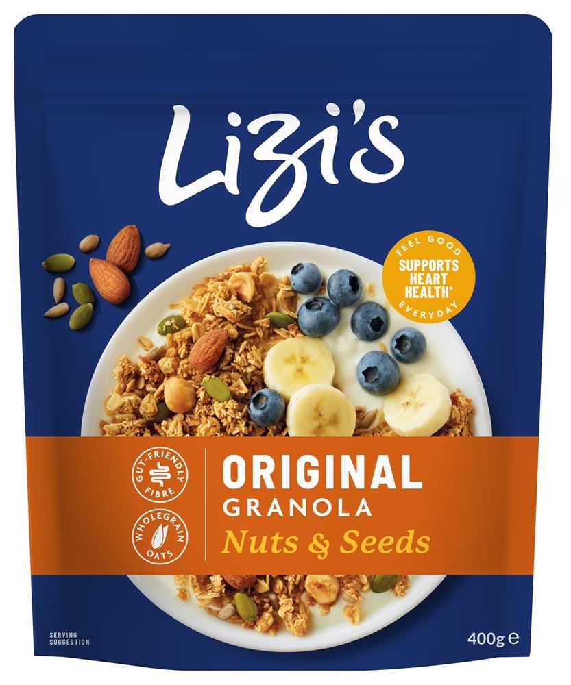 Lizi's Original Granola Breakfast Cereal 400g – Health Plus Living