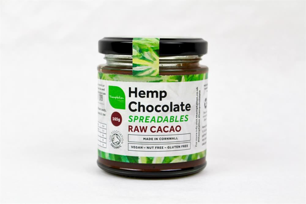 Themptation Organic Hemp Chocolate Spreadables Raw Cacao 165g – Health ...