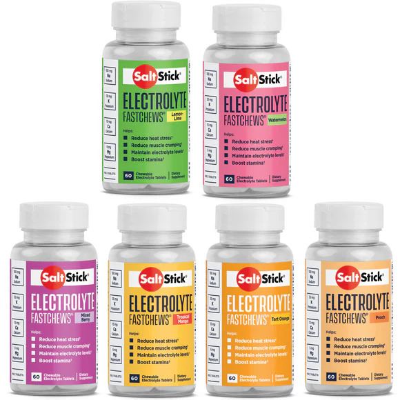 SaltStick Electrolyte FastChews - 60 Tablets - All Flavours – Health ...
