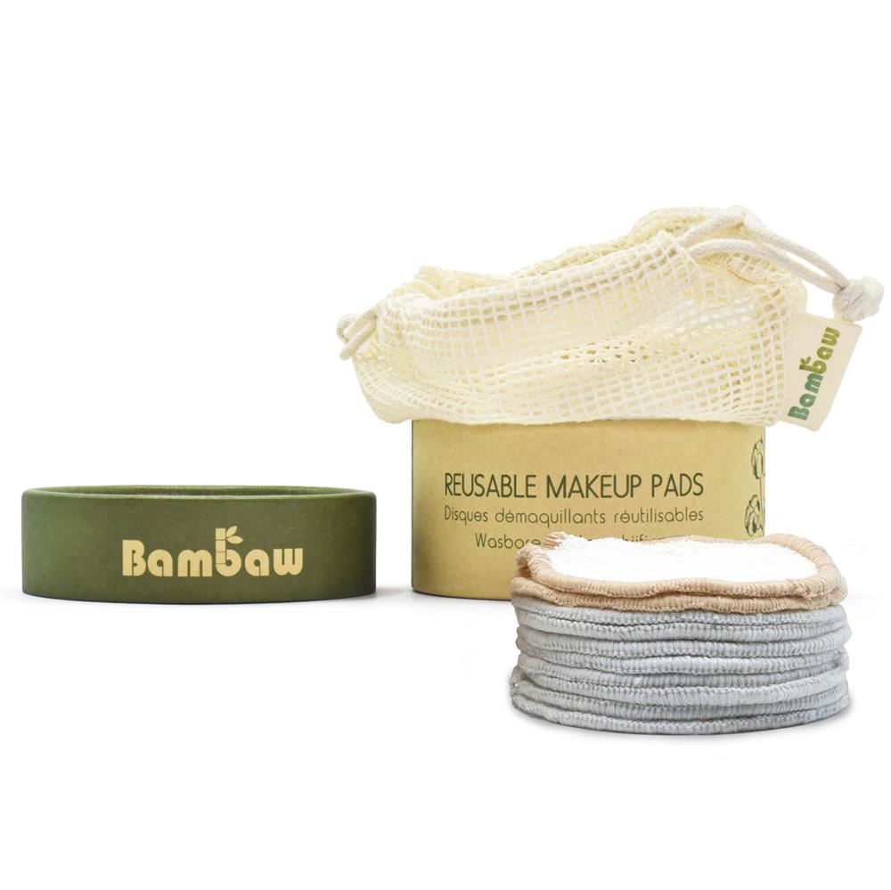 Bambaw Reusable make-up pads Tube – Health Plus Living