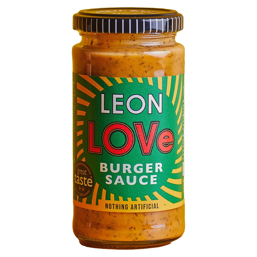 LEON LOVE Burger Sauce 240ml – Health Plus Living