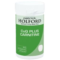 Patrick Holford CoQ Plus Carnitine 60 Capsules – Health Plus Living