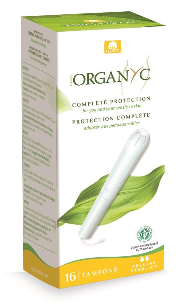 Organyc Applicator Tampon - Regular – Health Plus Living
