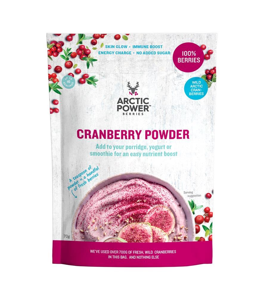 Arctic Power Berries 100% Cranberry Powder 70g – Health Plus Living