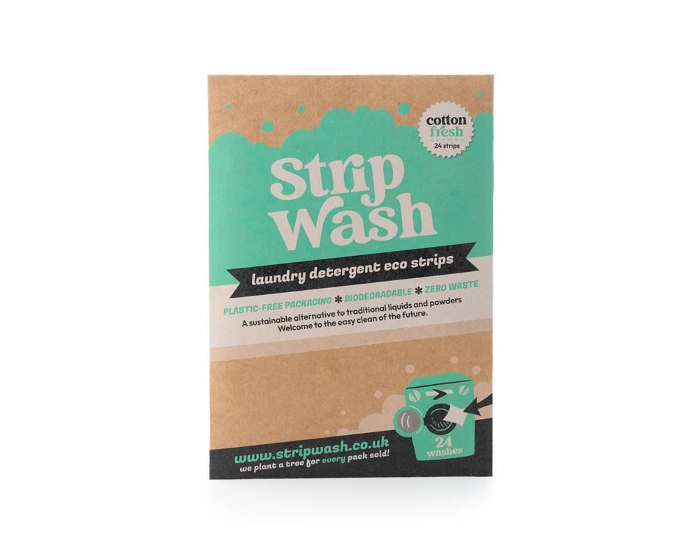 Ecoliving Strip Wash Laundry Strips 24 Pack Cotton Fresh – Health Plus ...