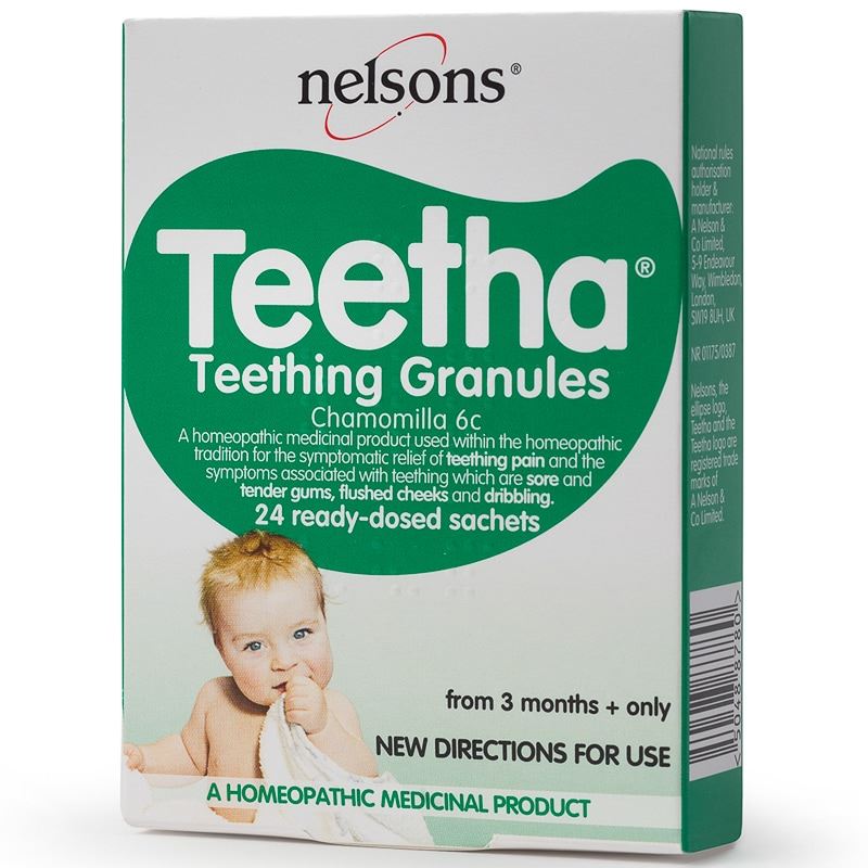 Nelsons Baby Teetha Teething Granules - 24 Sachets – Health Plus Living