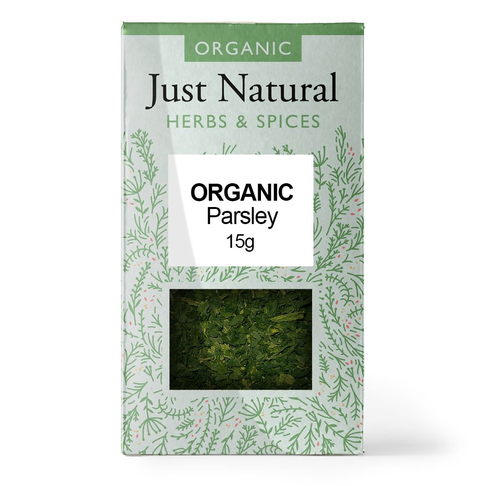 Just Natural Herbs Organic Parsley (Box) 15g – Health Plus Living
