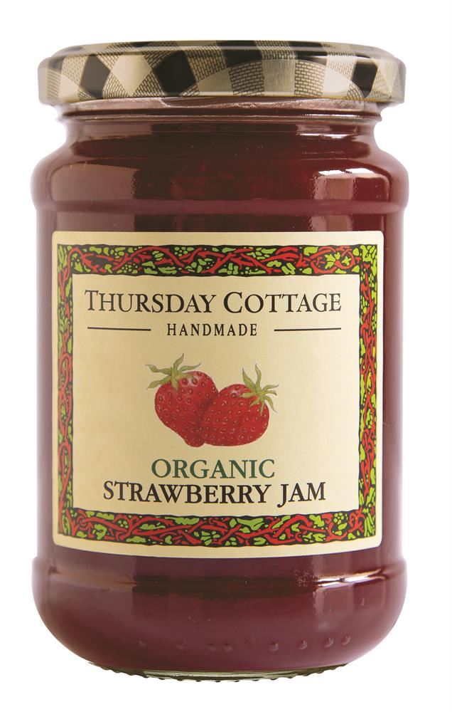 Thursday Cottage Organic Strawberry Jam 340g – Health Plus Living