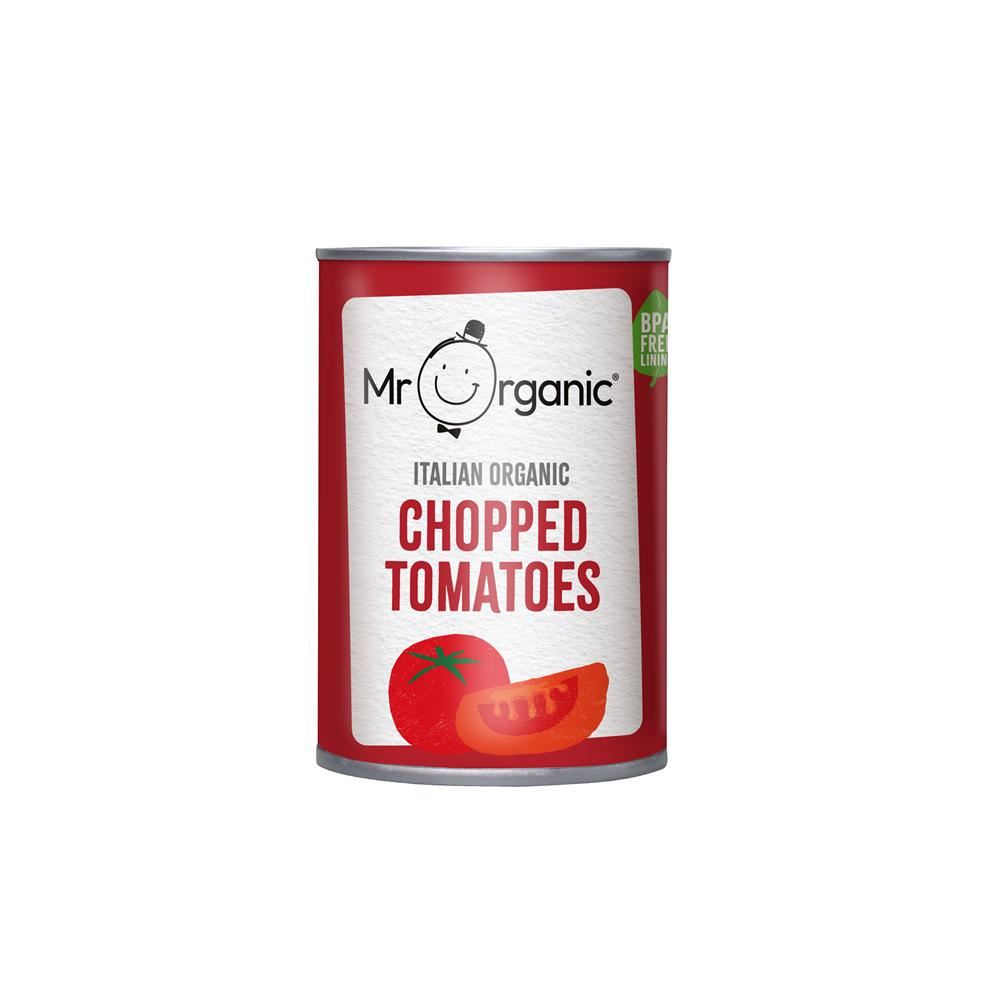 Mr Organic Chopped Tomatoes 400g – Health Plus Living